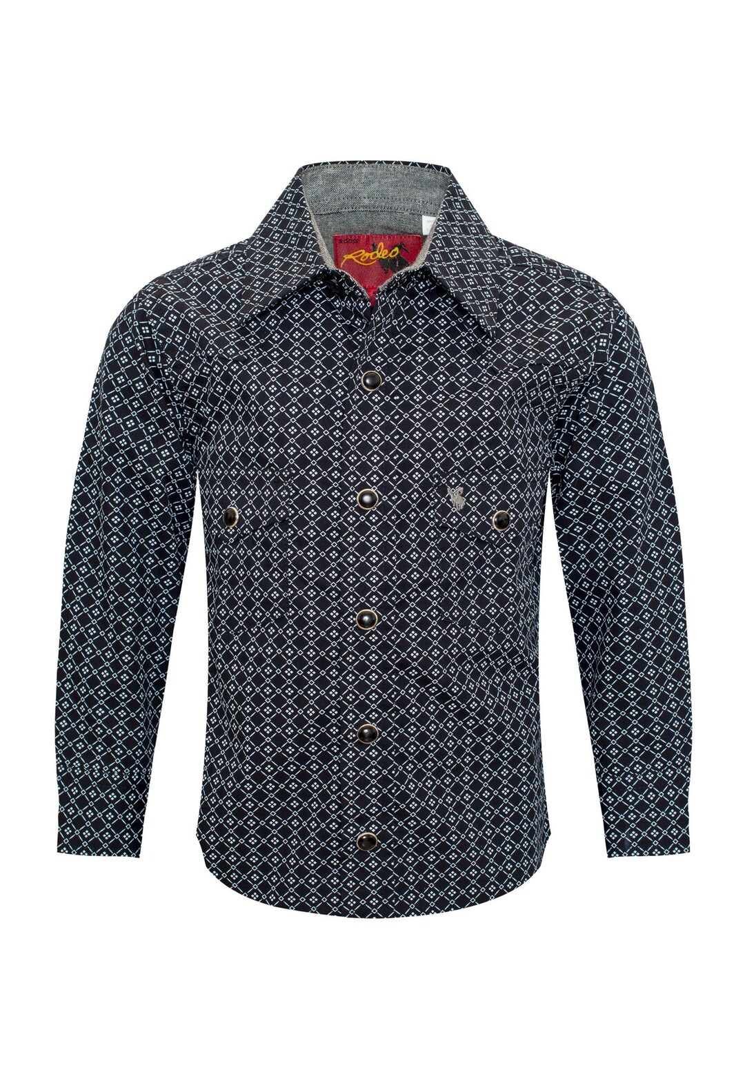 Kids Western Pearl Snaps Print Shirt-ps100k-141 - Etsy