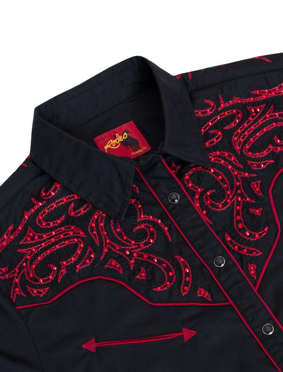 Women’s Western Embroidered Diamond Studded Shirts-ls500d-528 - Etsy