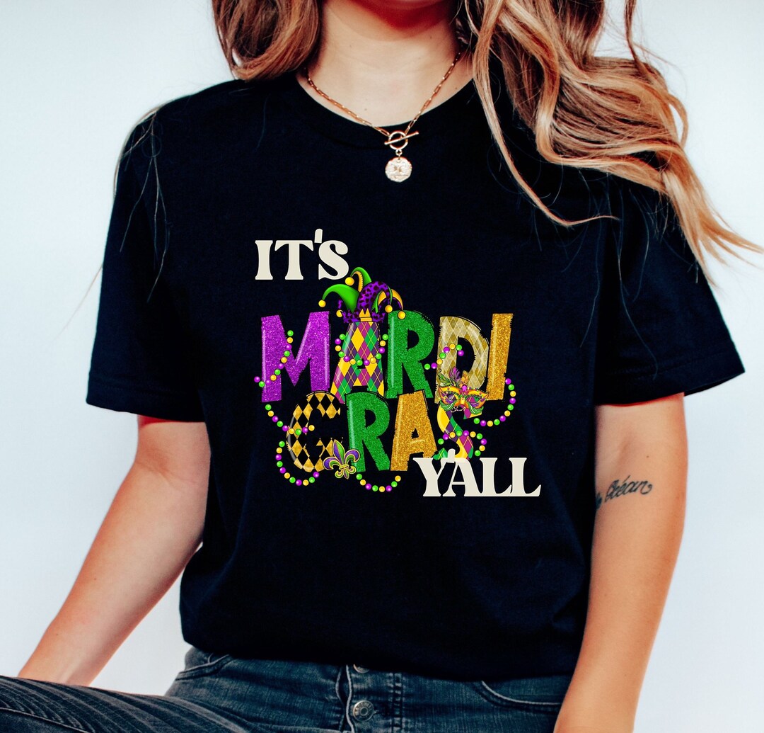 Mardi Gras Colors Shirt, Mardi Gras T Shirts, Funny Carnival Mardi Gras ...