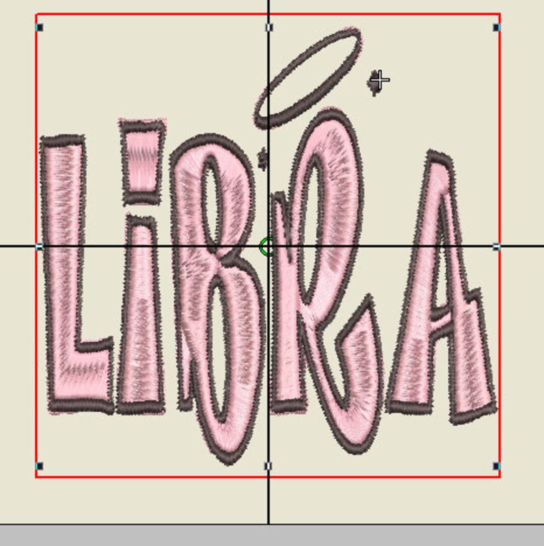 Libra Embroidery Design - Etsy