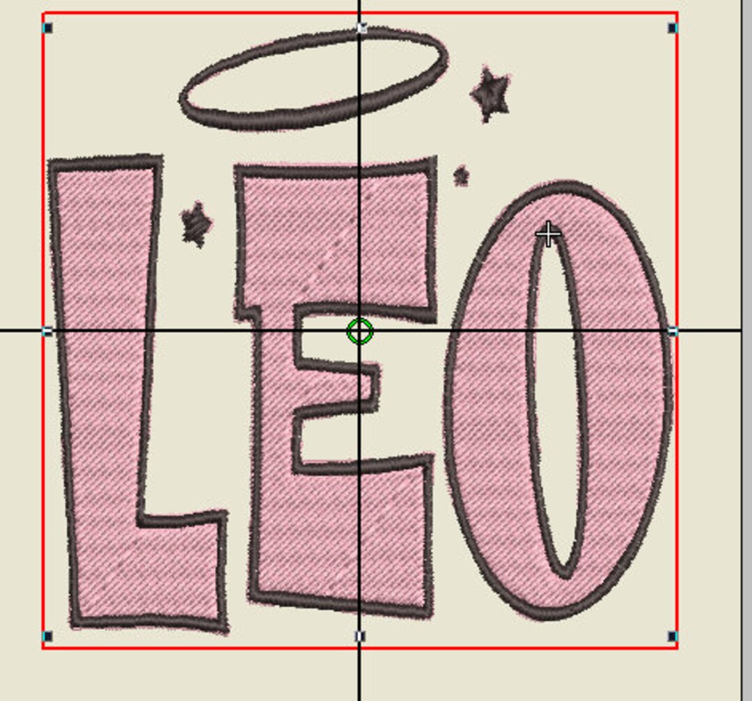 Leo Embroidery Design - Etsy