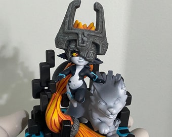 Zelda and Link Statue - Etsy