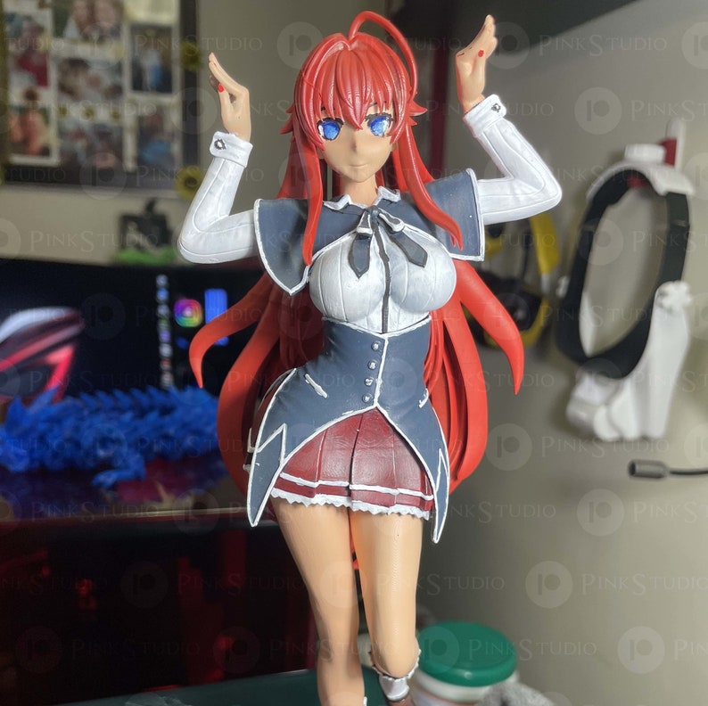 Rias Gremory High School Dxd Sfw Nsfw 3d Gedruckte Resin Etsyde