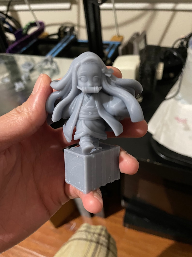 Chibi Nezuko Demon Slayer Sfw And Nsfw Figurine 3d Etsy Canada