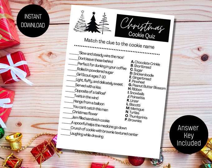 Christmas Cookie Game | Christmas Party Games | Christmas Cookie Match ...