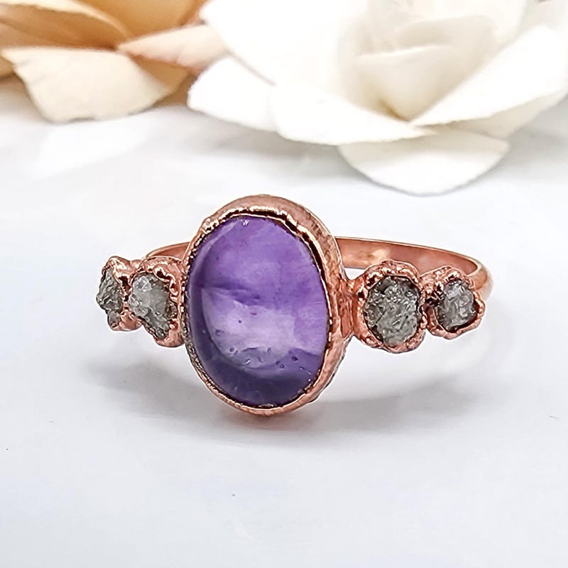 Boho Engagement Ring - Etsy