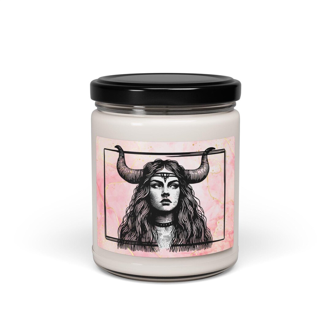 Viking Woman Candle, Unique Nordic Home Decor, Norse Mythology ...