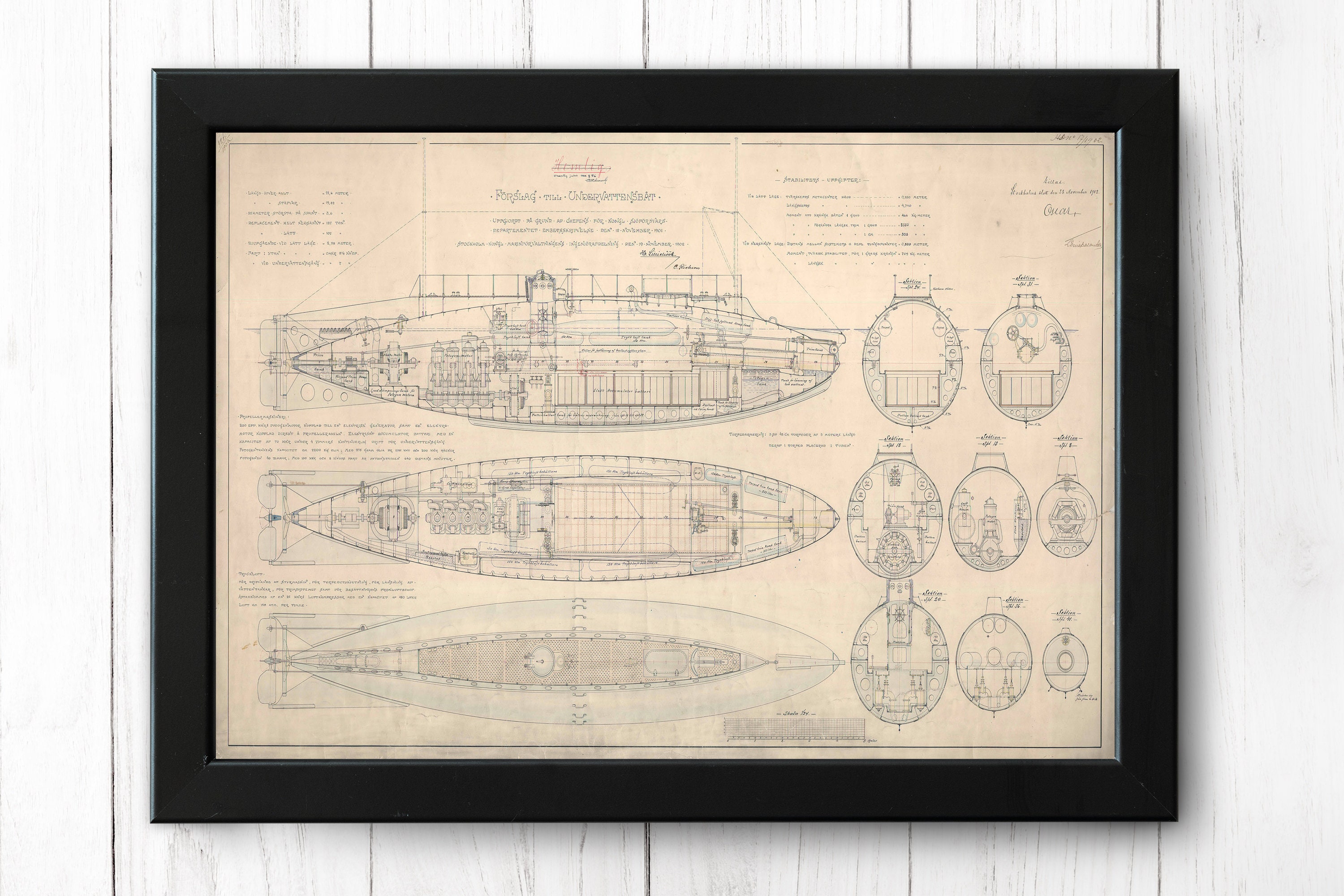 Homemade Submarine Blueprints