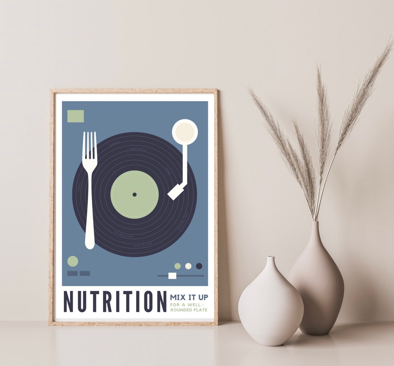 Nutrition Art Food Record Dietitian Office Art Dietitian - Etsy Canada