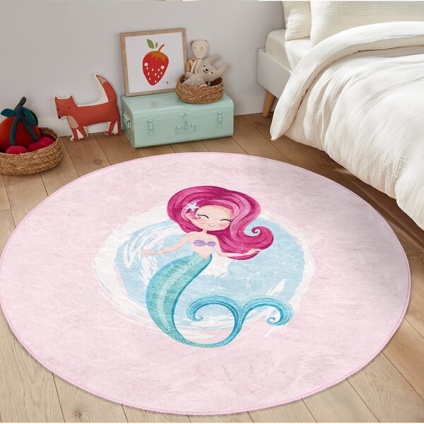 Mermaid Area Rug - Etsy