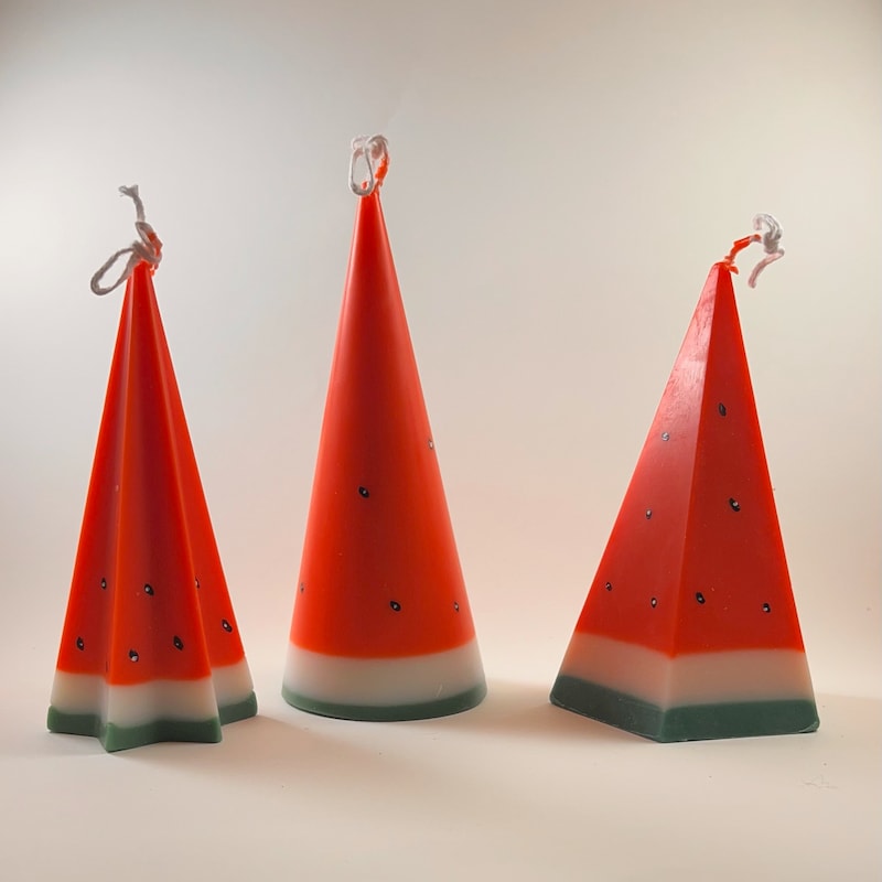 Watermelon Candle - Etsy