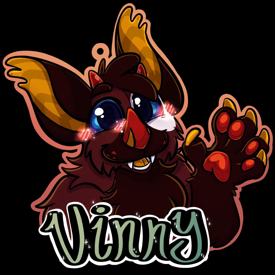 Custom Fursona Badge Commissions - Etsy