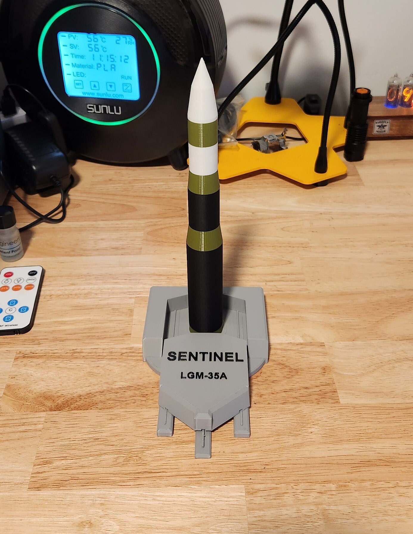 Sentinel LGM-35A ICBM Carbon Fiber Decorative Model - Etsy