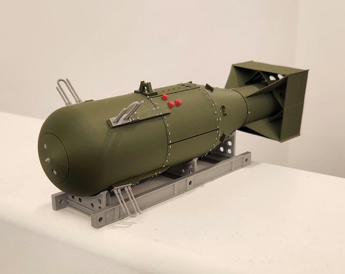 Little Boy Nuclear Bomb 3D Printed Model - Etsy