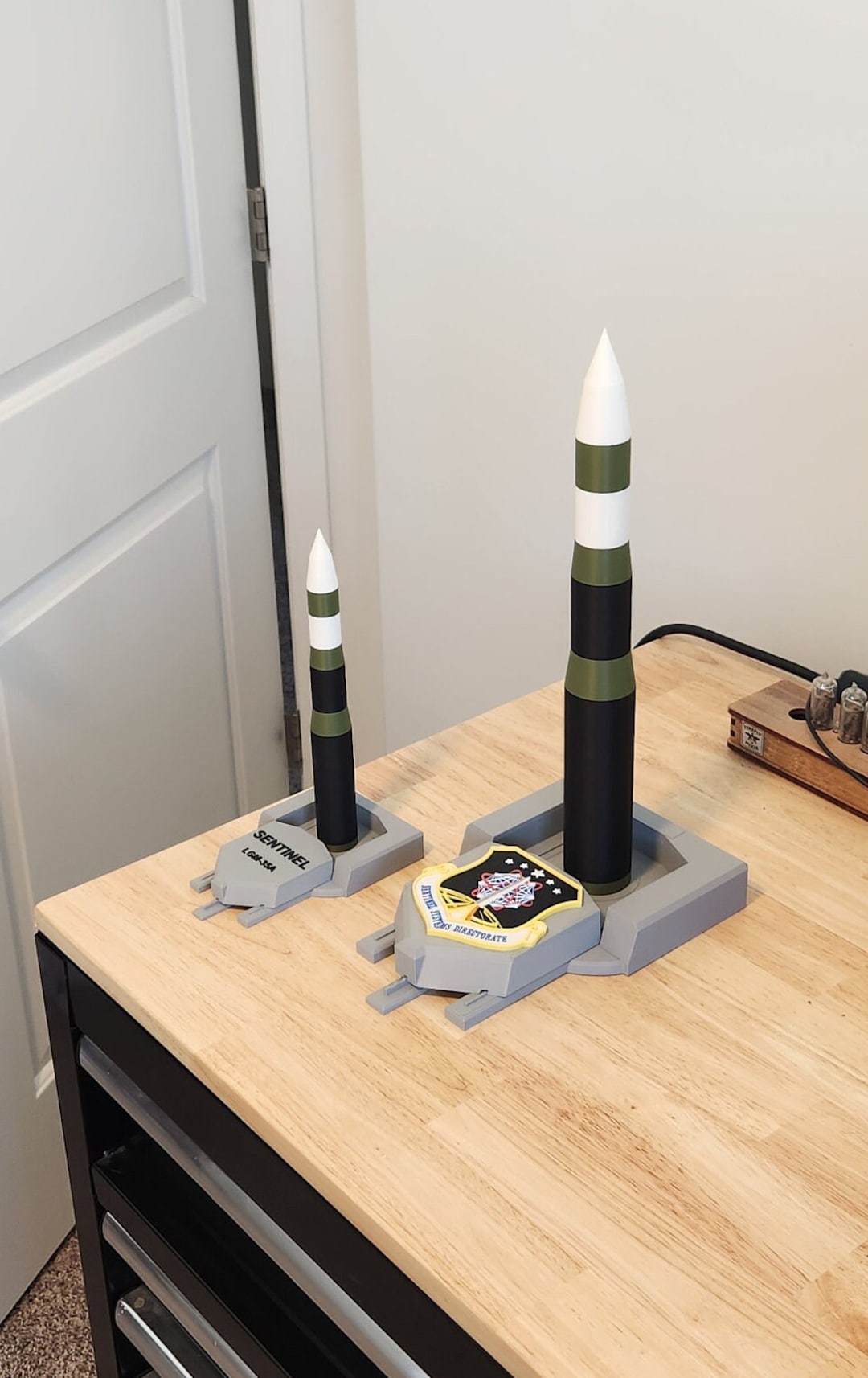 Sentinel LGM-35A ICBM Carbon Fiber Decorative Model - Etsy