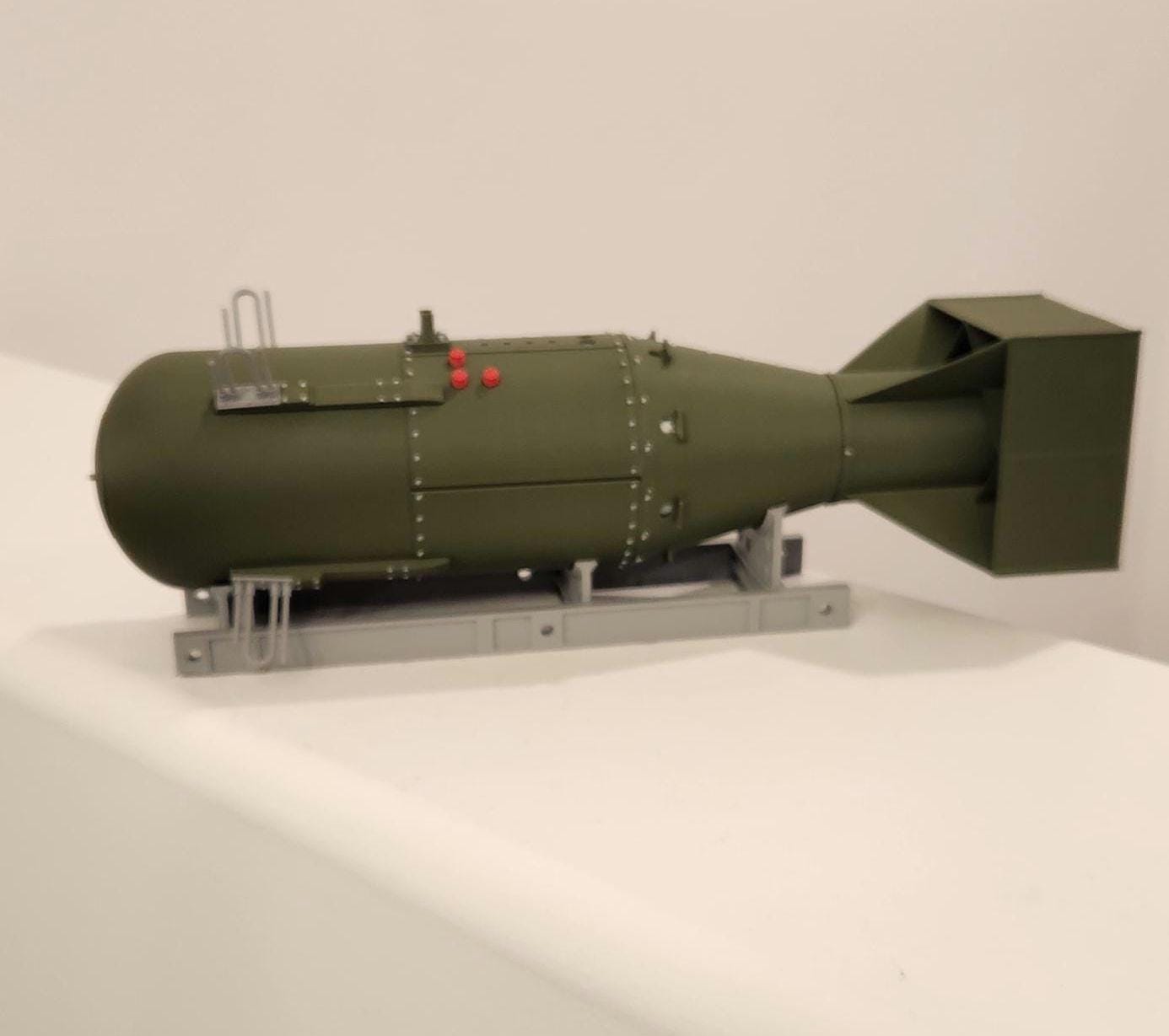 Little Boy Nuclear Bomb 3D Printed Model - Etsy