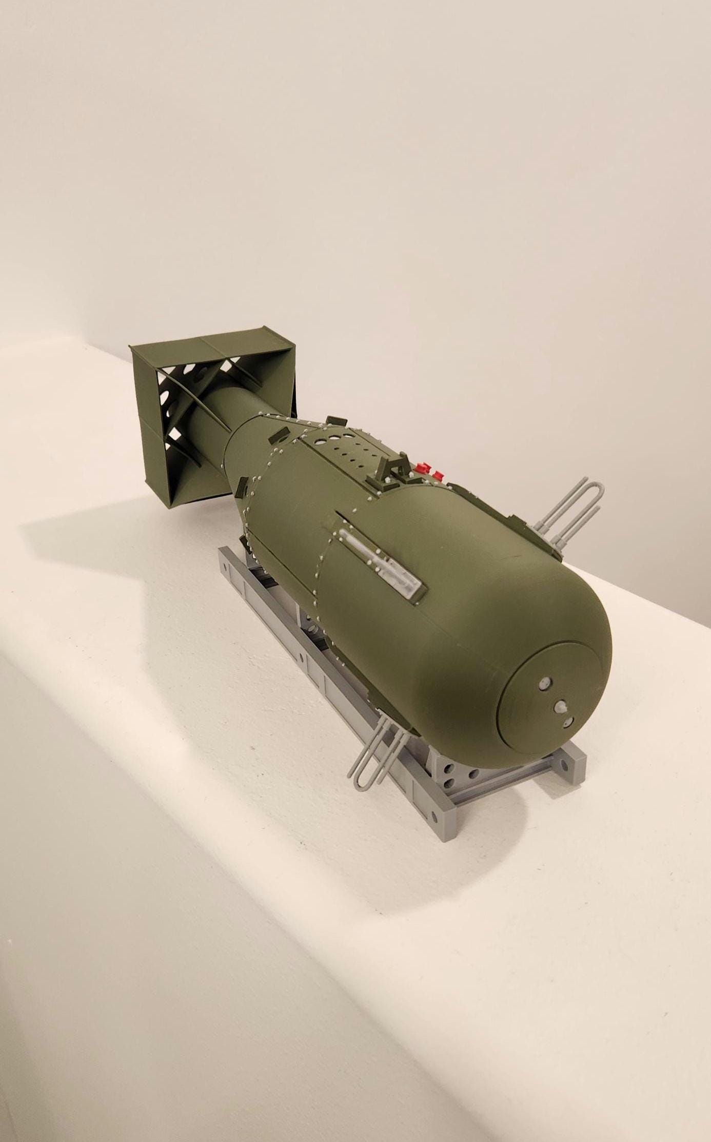 Little Boy Nuclear Bomb 3D Printed Model - Etsy