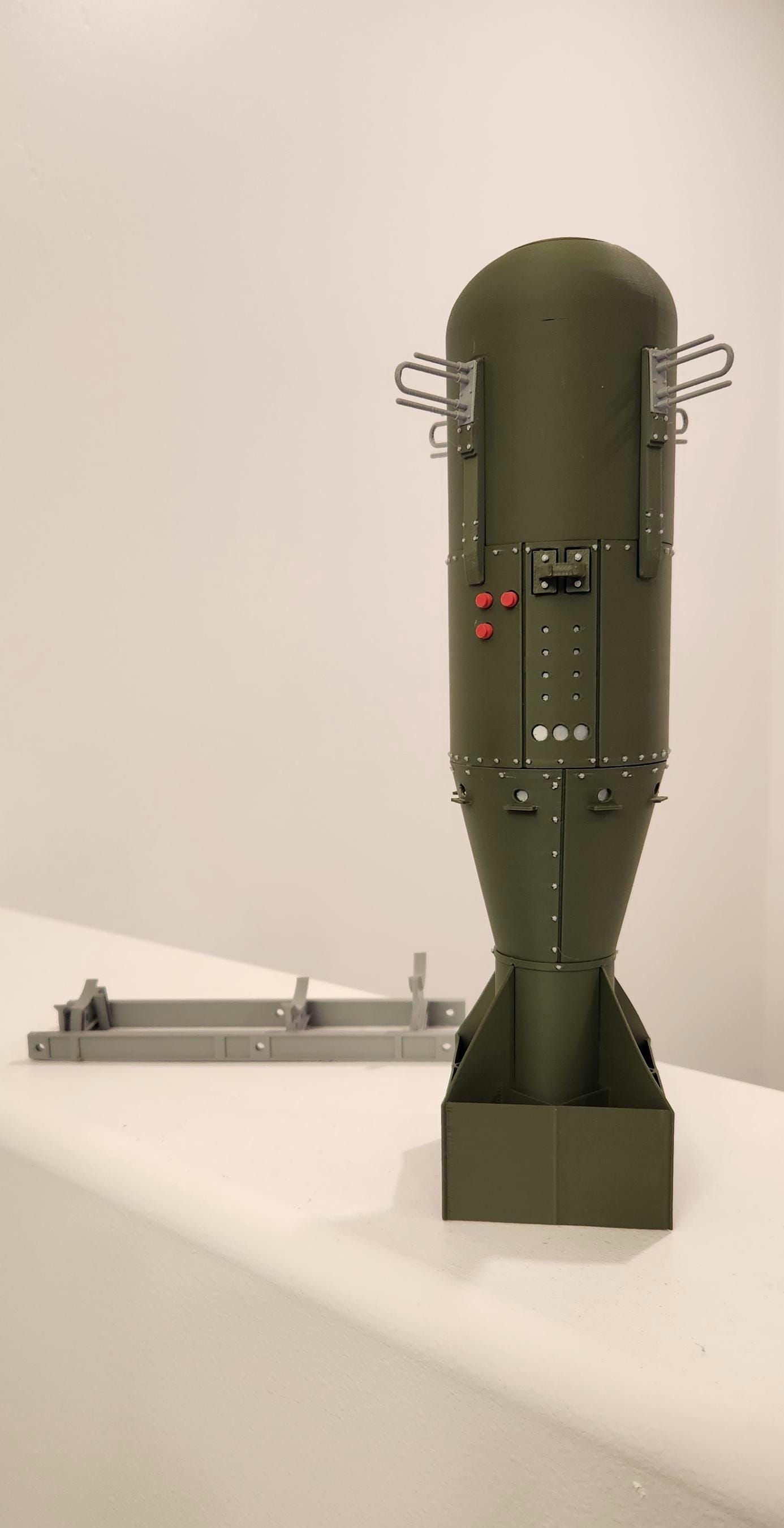 Little Boy Nuclear Bomb 3D Printed Model - Etsy
