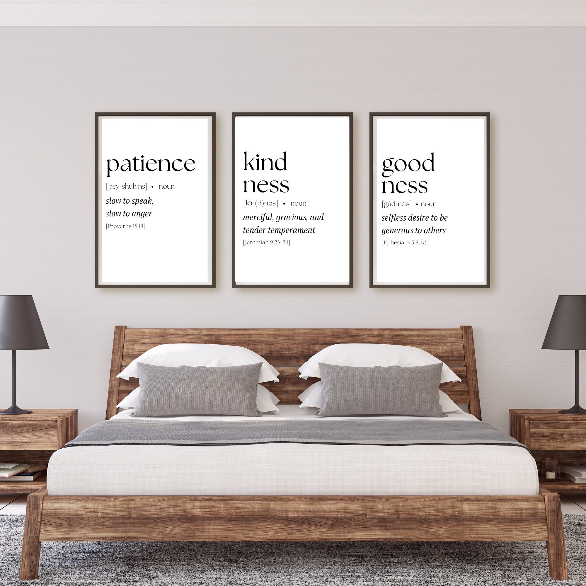 The Fruit of the Spirit, Wall Decor, Wall Hanging, Bible, Scripture ...