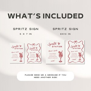That's Amore Aperol Spritz Station Sign Template, Wavy Wedding Table ...