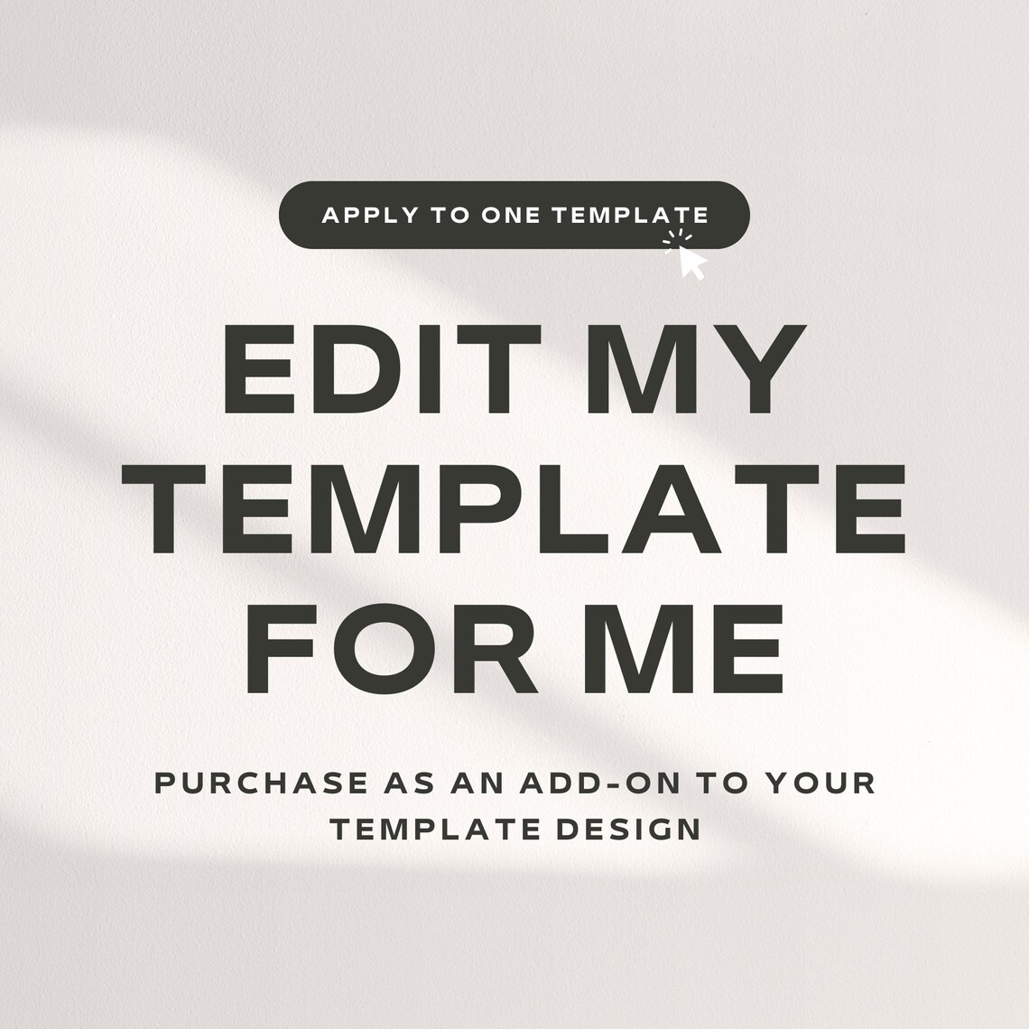 Canva Template Customization Add on Service, Edit My Template for Me, Digital Download ...