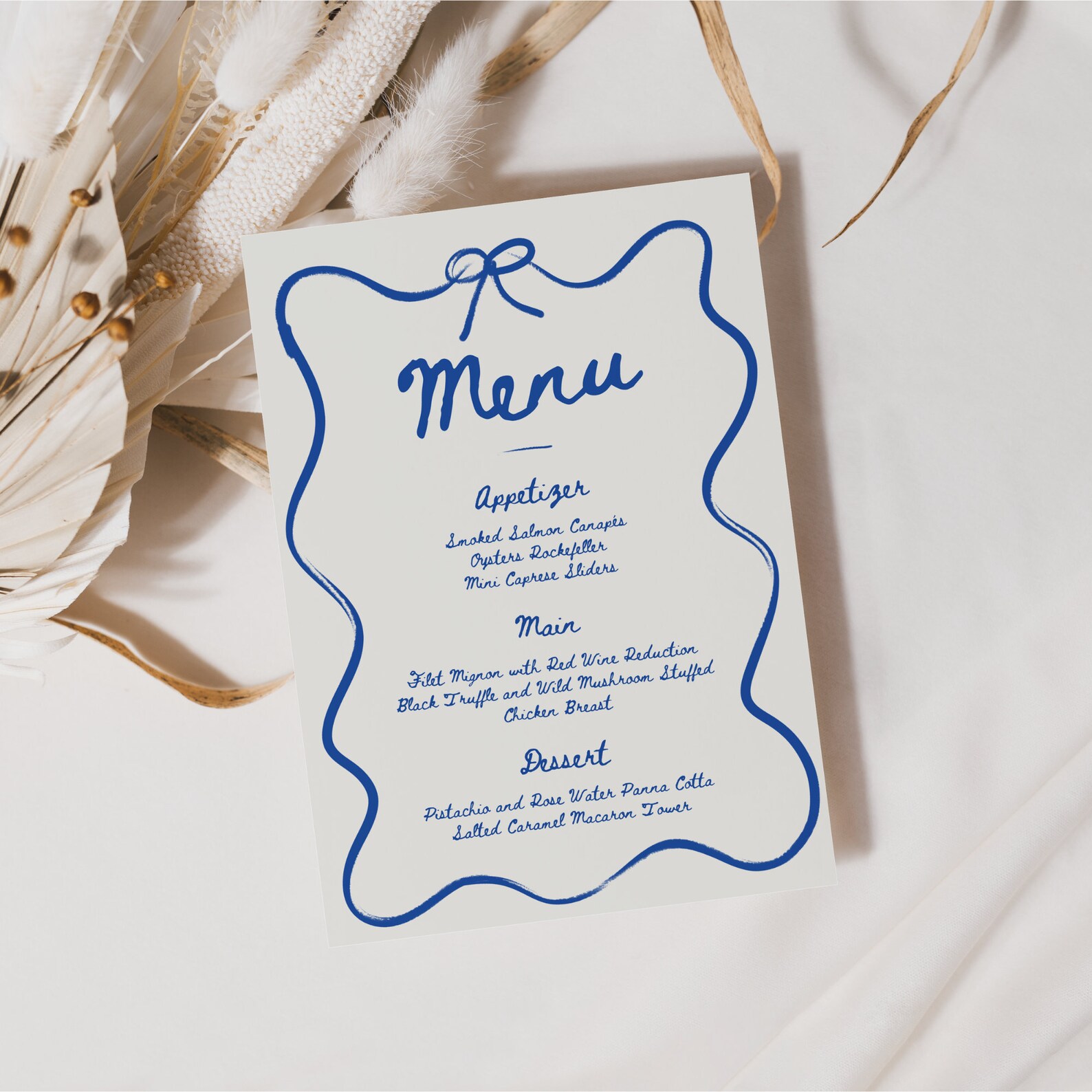 Rehearsal Dinner Menu, Buffet Menu Template, Food Menu Template, Bar ...