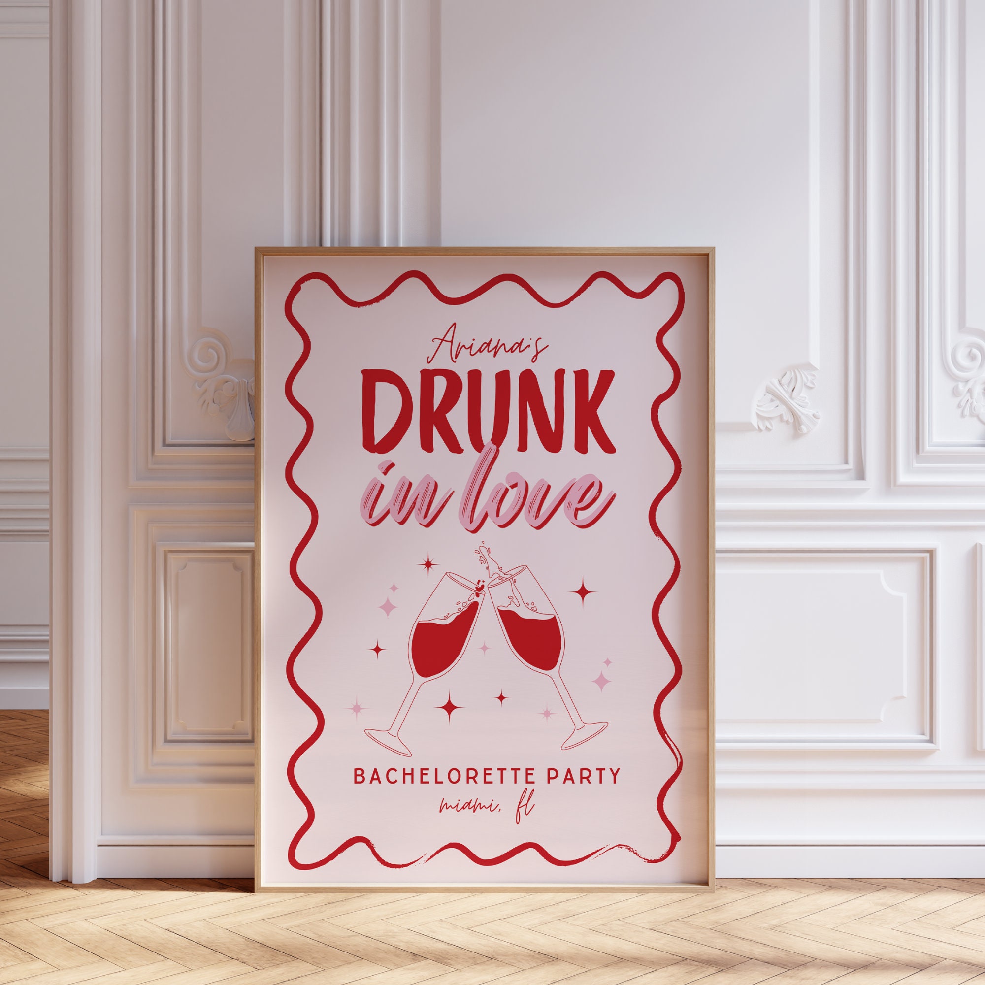 Drunk in Love Bachelorette Weekend Welcome Sign, Feyonce Themed Bach ...