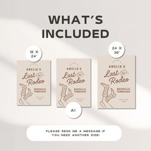 Last Rodeo Bachelorette Party Welcome Sign, Bachelorette Decor ...