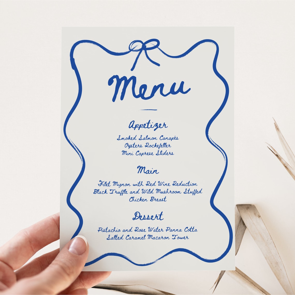 Rehearsal Dinner Menu, Buffet Menu Template, Food Menu Template, Bar ...