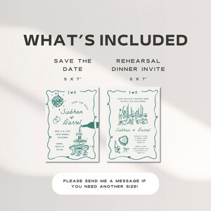 Save the Date Template, Wedding Invitation, Wedding Template, Wedding ...