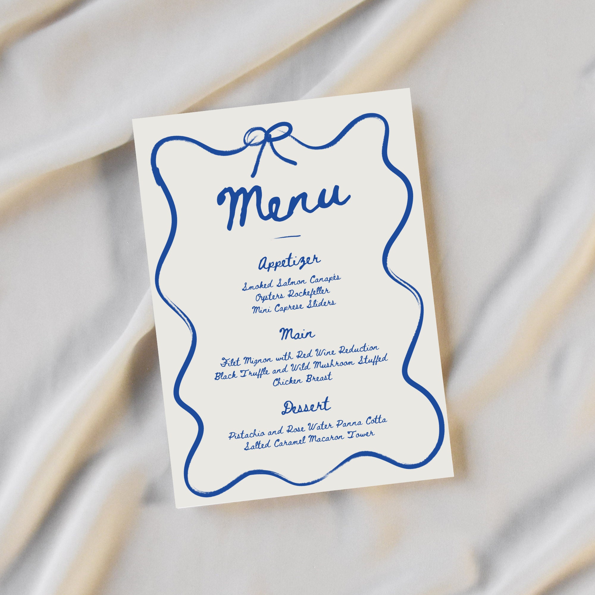 Rehearsal Dinner Menu, Buffet Menu Template, Food Menu Template, Bar ...