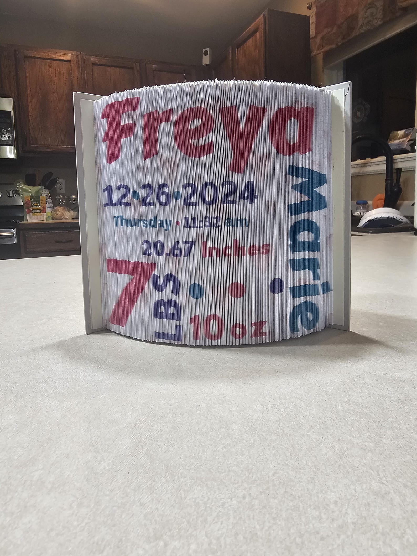 Custom Baby Gift With Name & Birth Details | Unique Nursery Art ...