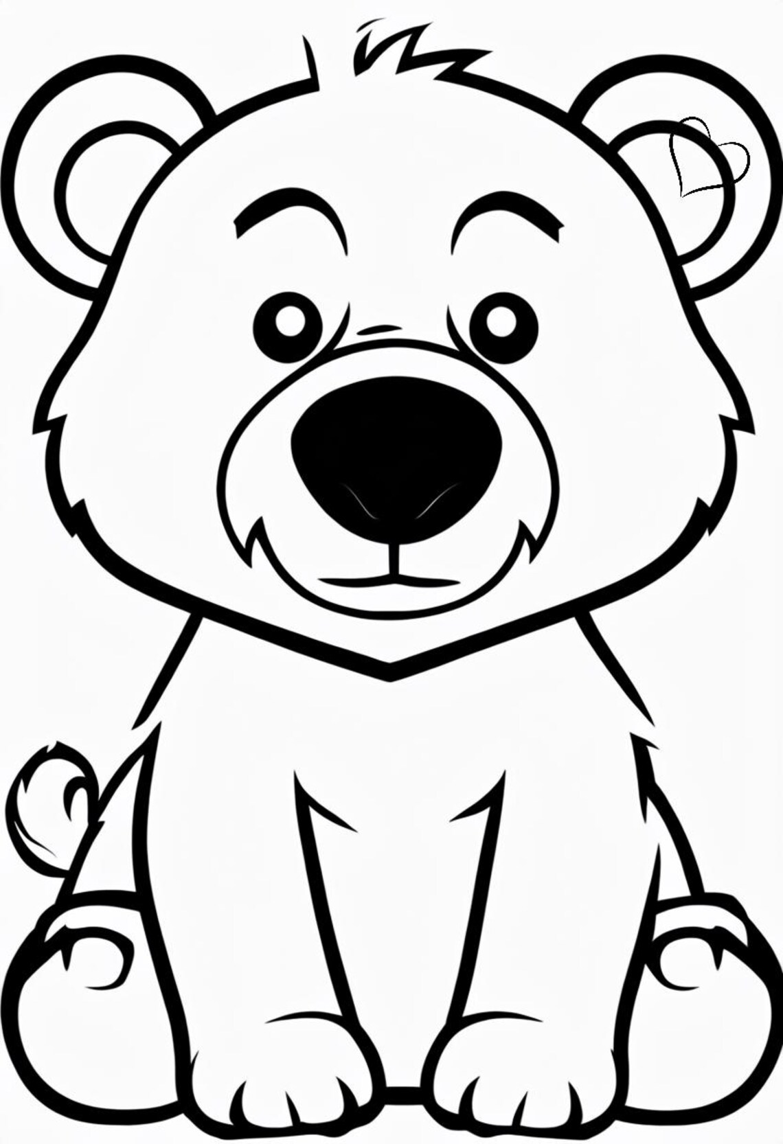Zoo Animal Coloring Pages for Kids – Cute Safari Animals Printable ...