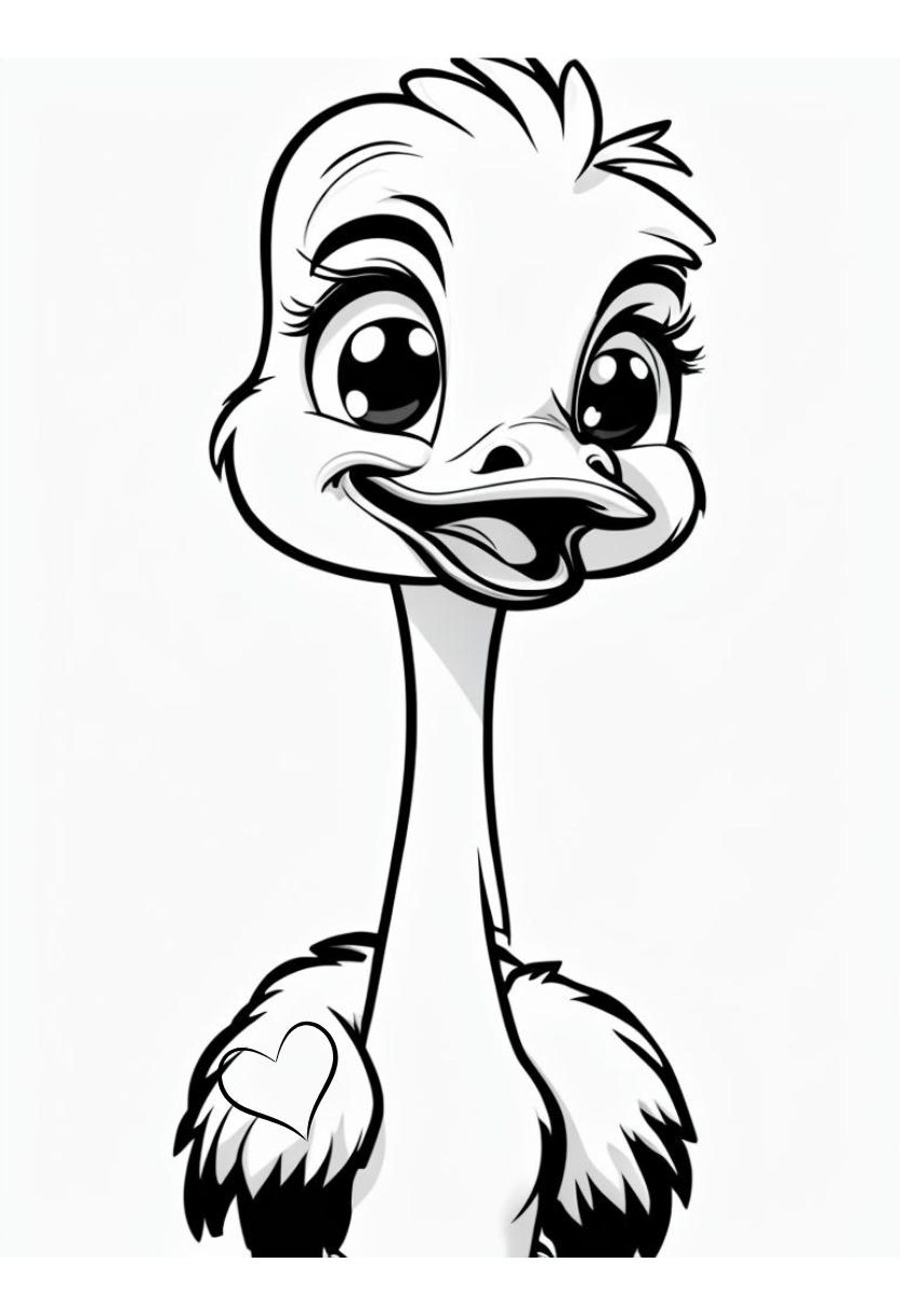 Zoo Animal Coloring Pages for Kids – Cute Safari Animals Printable ...