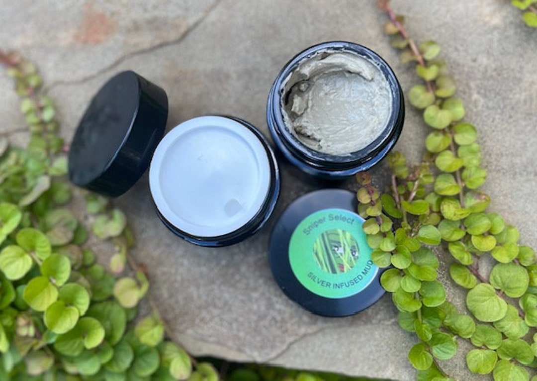 Myan Clay Colloidal Silver 20 PPM Infused Facial Mask - Etsy