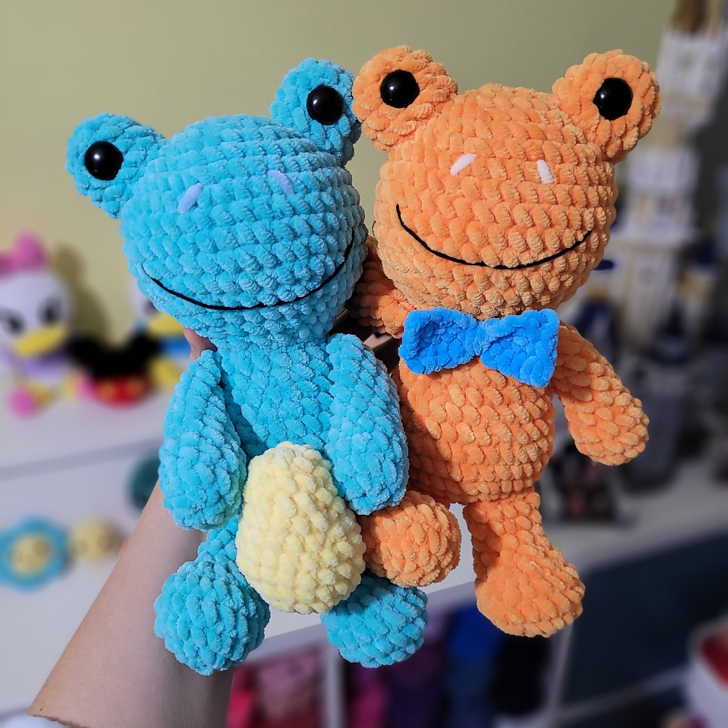 Jelly Frog Crochet Pattern, Plushie, Amigurumi, Animal Crochet Pattern ...