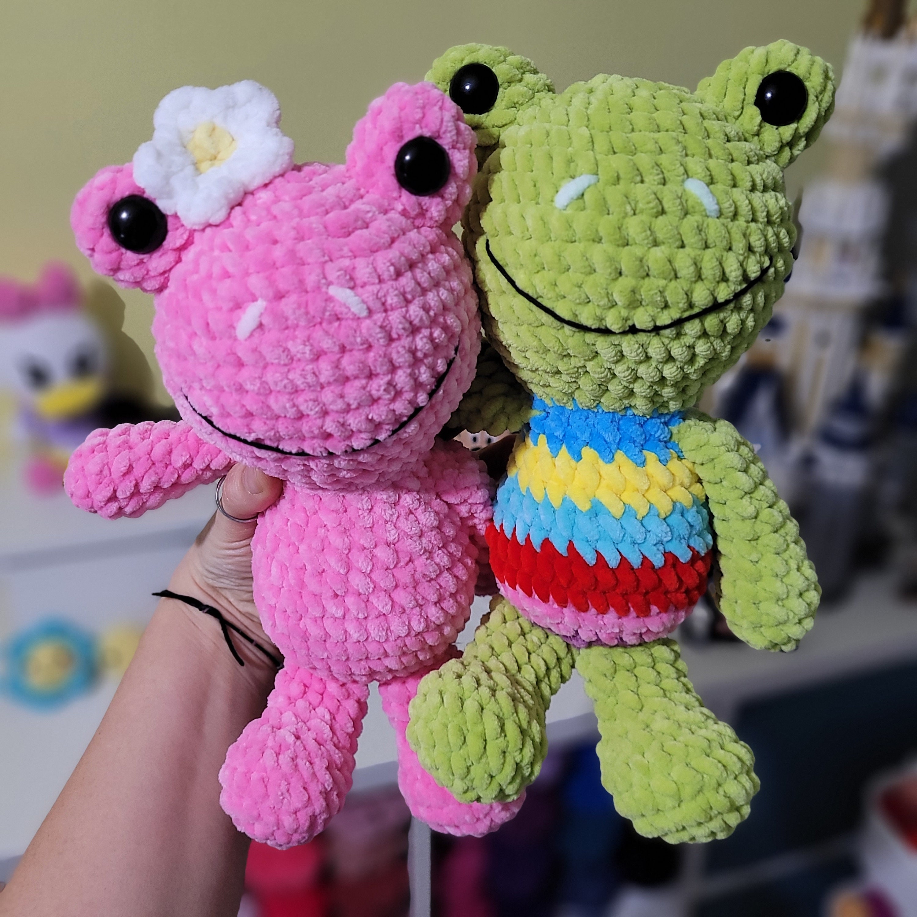 Jelly Frog Crochet Pattern Plushie Amigurumi Animal Crochet - Etsy