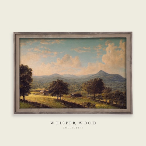 Tennessee Landscape Oil Painting Landscape Warm Rustic - Etsy