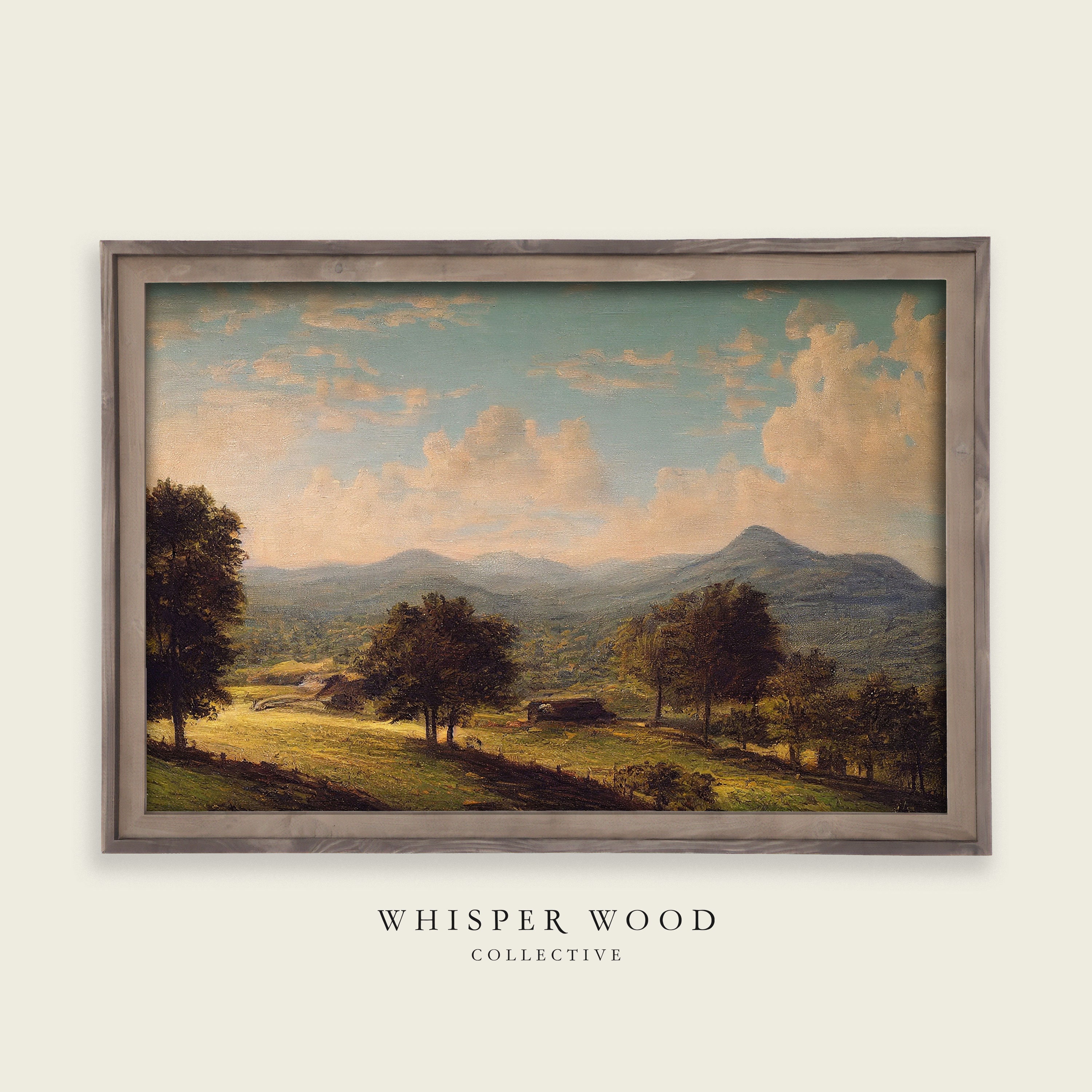Tennessee Landscape Oil Painting | Landscape | Warm Rustic Country ...