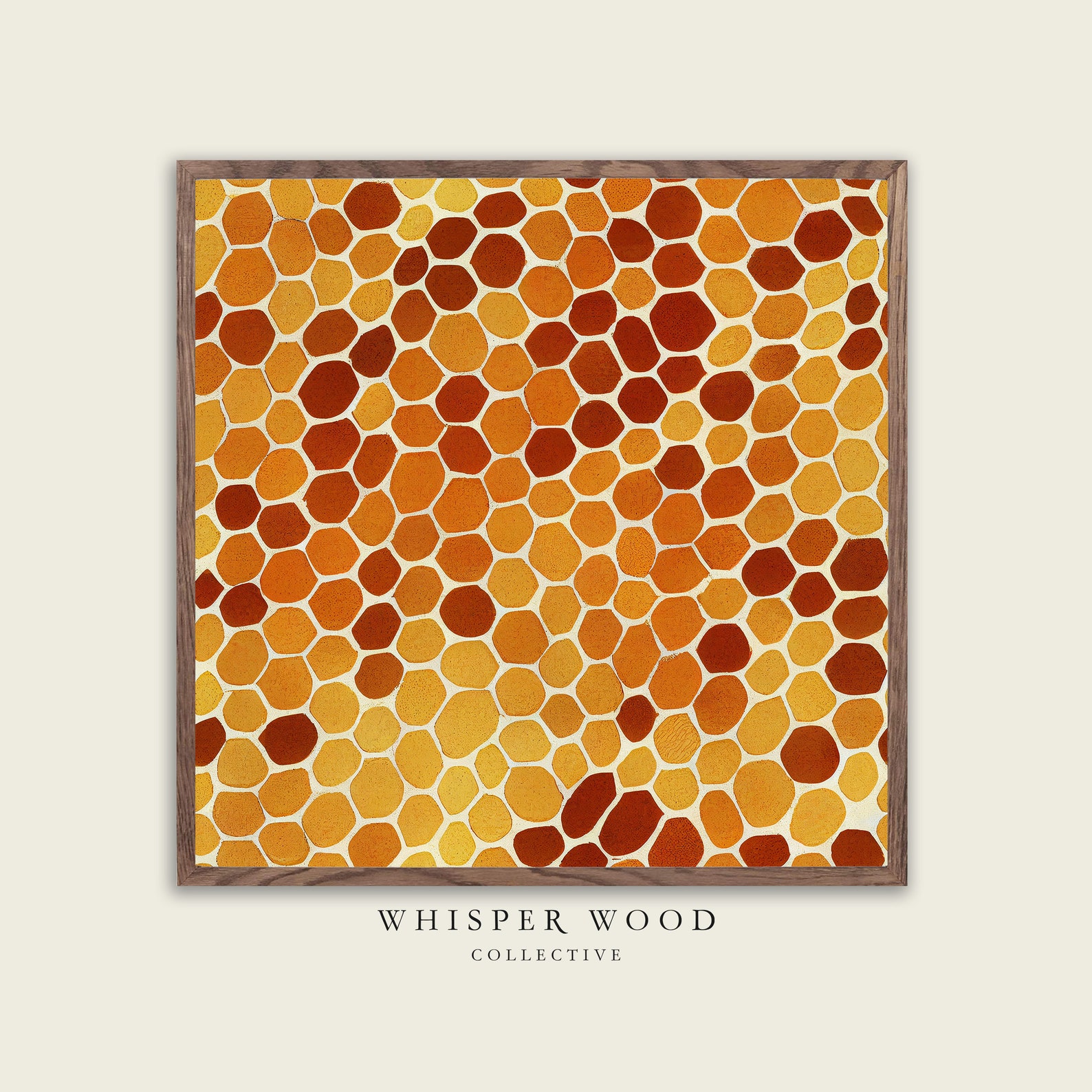 Honeycomb Repeating Pattern | Instant Download | Printable Art | #134 ...