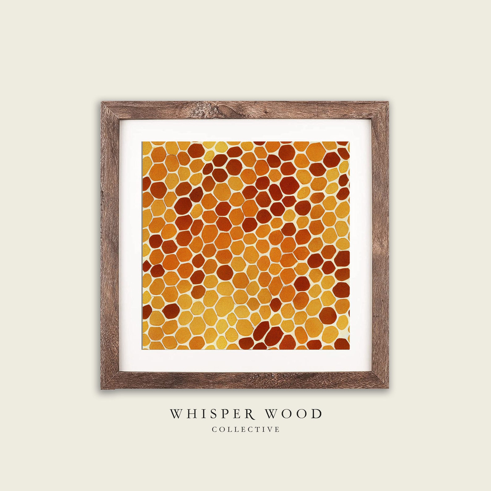 Honeycomb Repeating Pattern | Instant Download | Printable Art | #134 ...