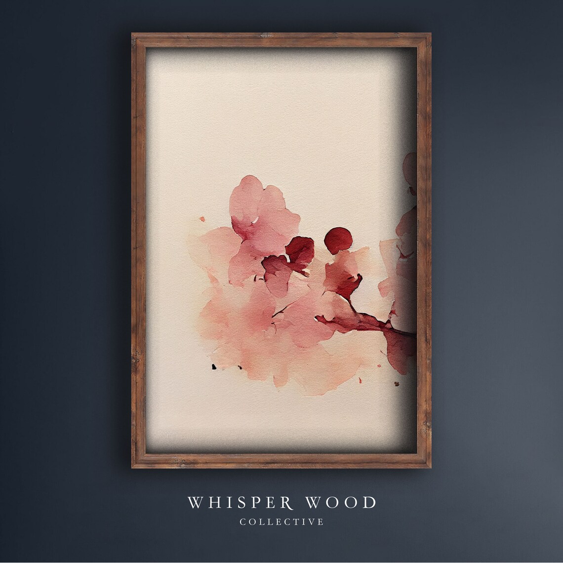 Cherry Blossom Vintage Gallery Wall Set of Three Triptych - Etsy