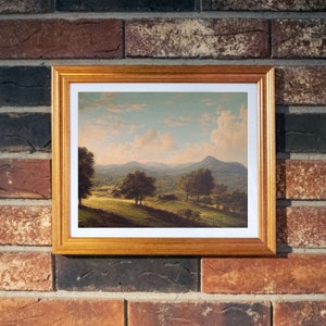 Tennessee Landscape Oil Painting | Landscape | Warm Rustic Country ...