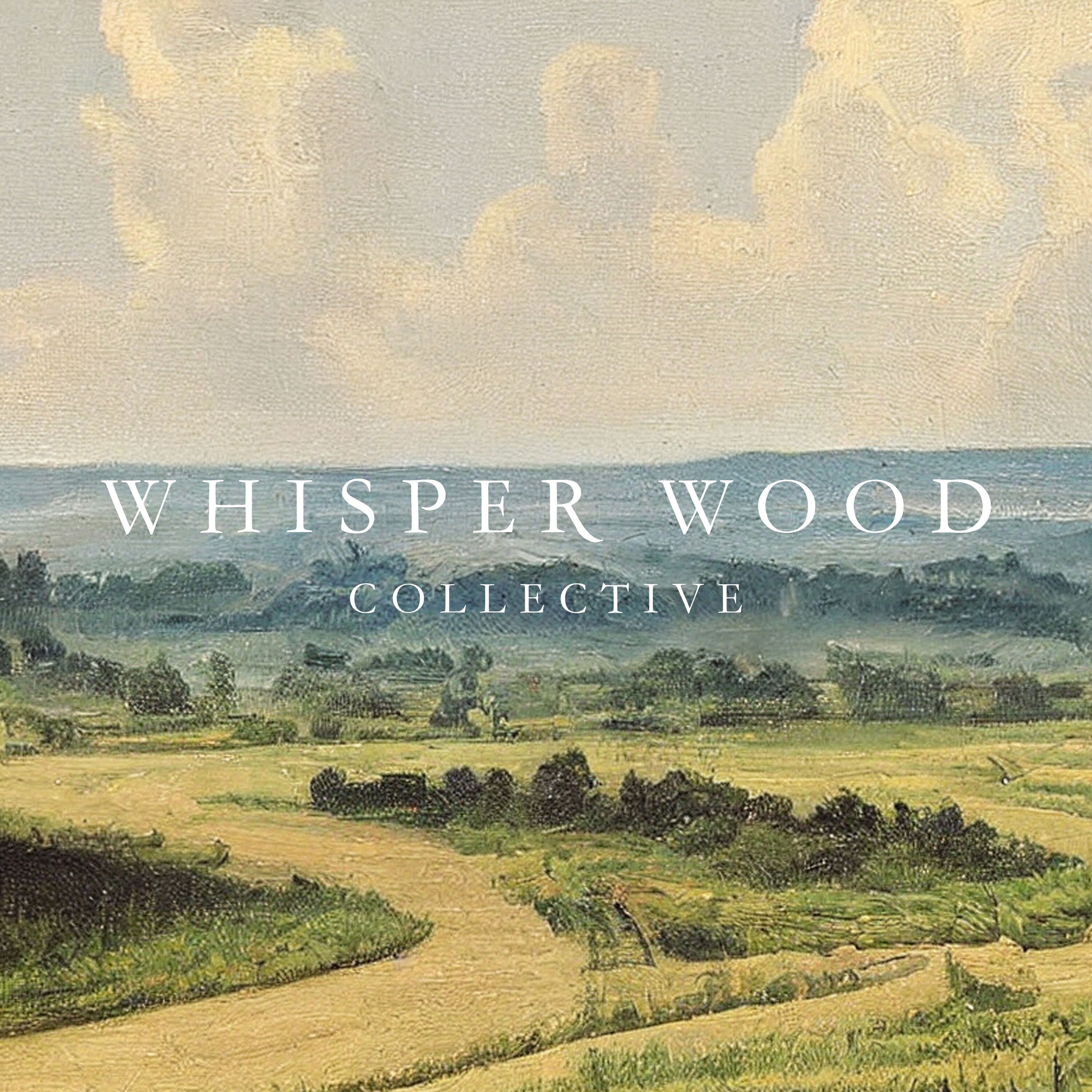 Indiana Landscape Oil Painting | Landscape | Warm Rustic Country Decor ...