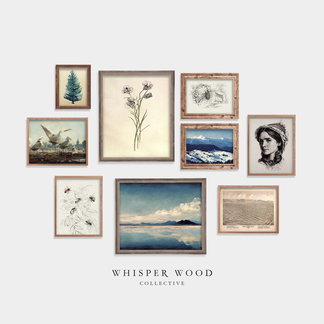 Utah Printable Gallery Wall Art Set | Set of 9 Downloadable Prints ...