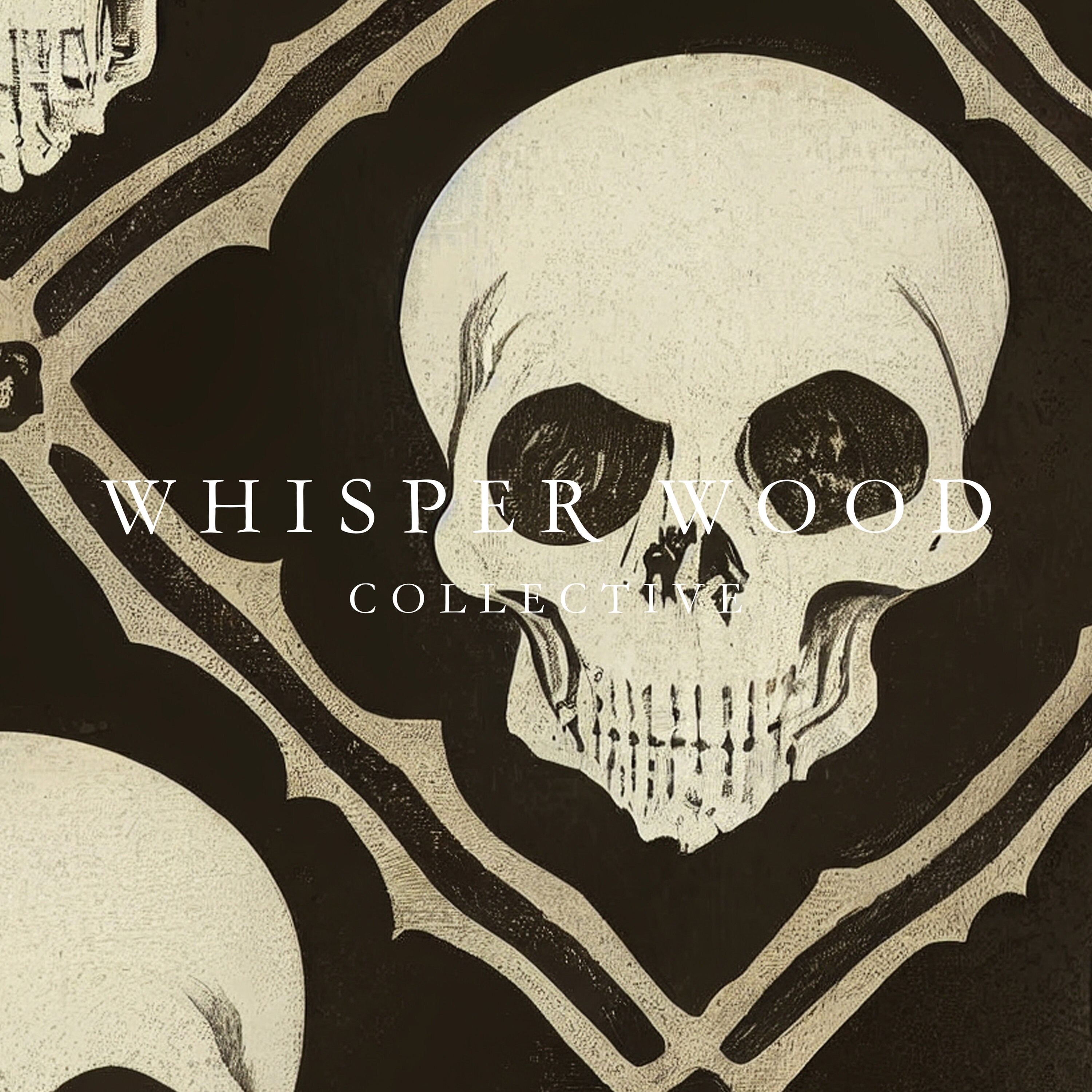 Skulls Repeating Pattern | Instant Download | Printable Art | #137 - Etsy