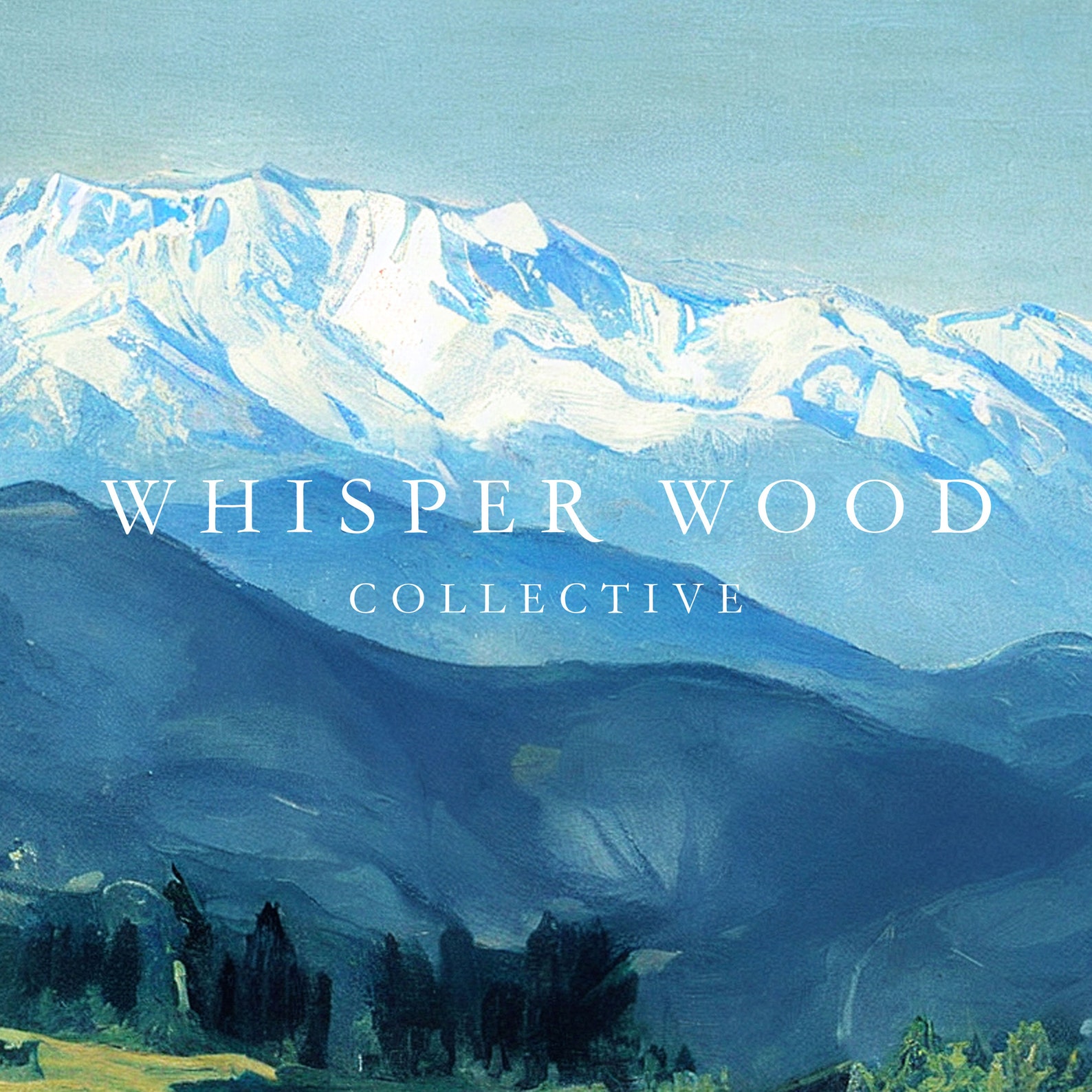 Wasatch Mountains Landscape Oil Painting Landscape Vintage Country ...