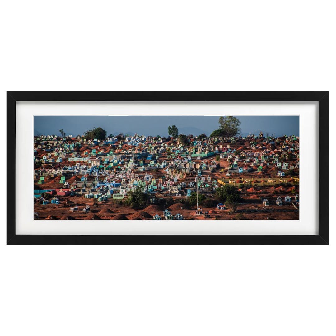 Print - Photo Print - Poster - Vietnam - Mui Ne - Buddhist Cemetery ...
