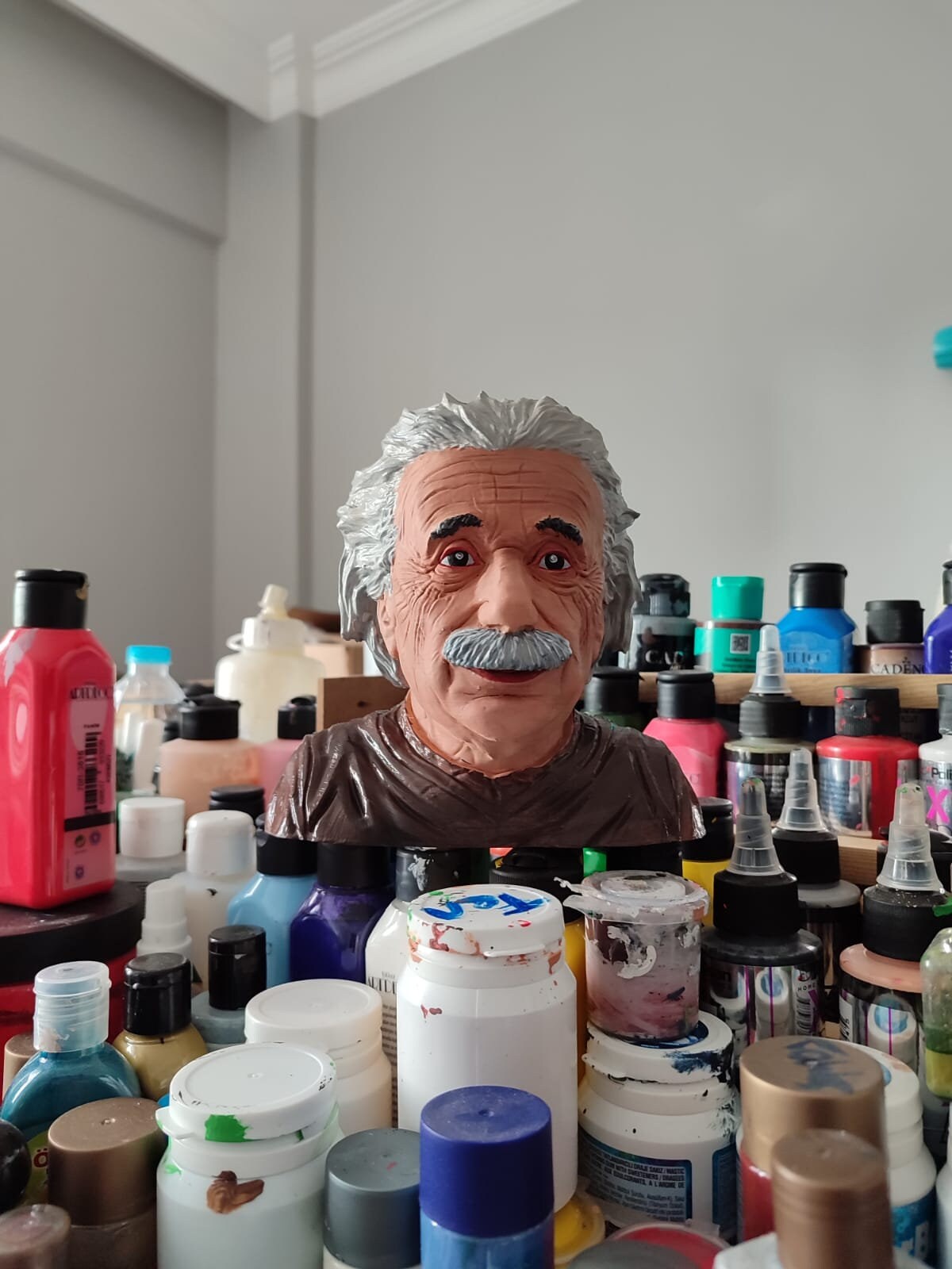 Albert Einstein Bust Lamp, Idea Gift, Theoretical Physicist's Lamp ...