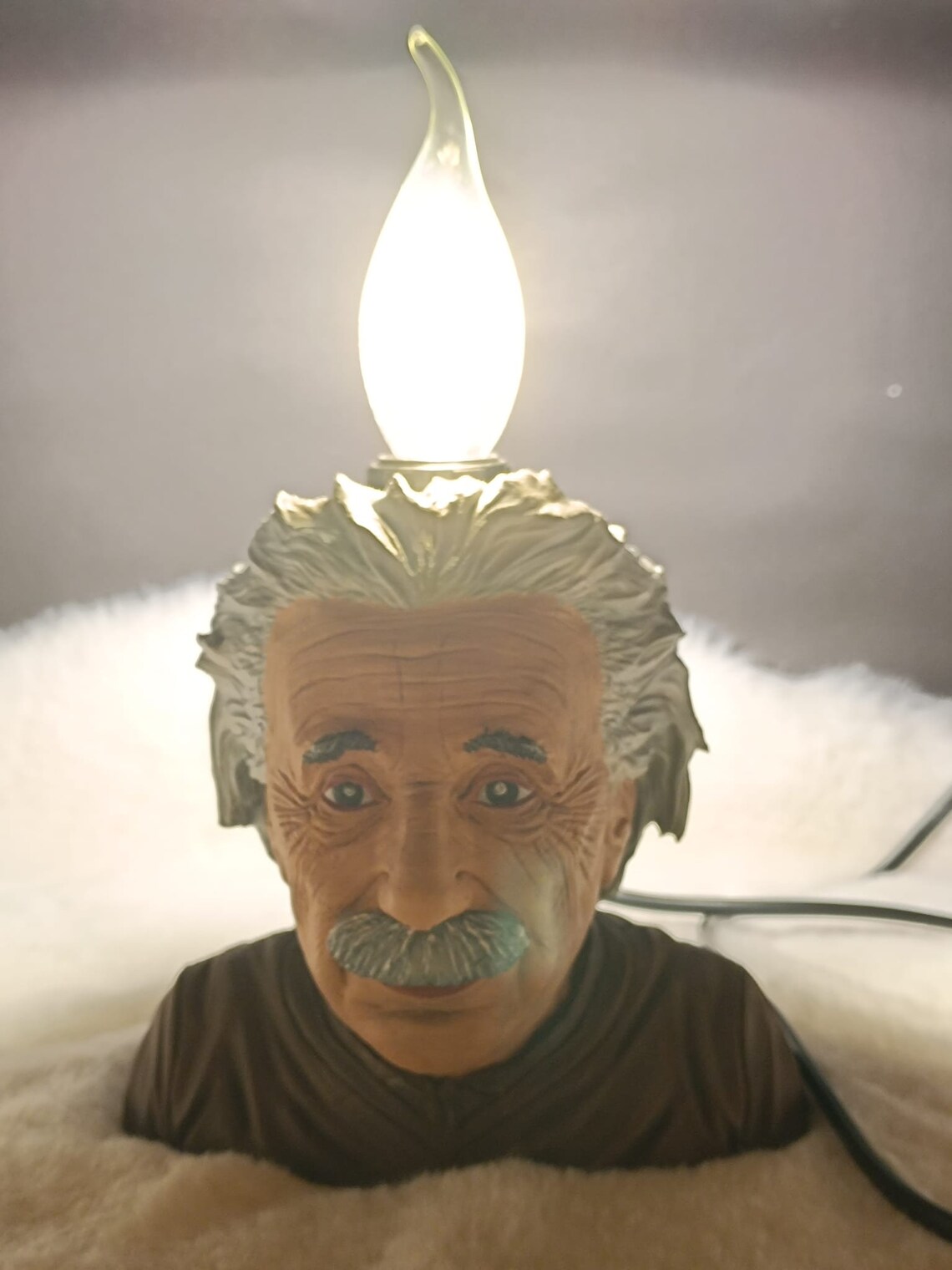 New Year's Gift,chrismas Gift,albert Einstein Bust Lamp, Idea Gift ...